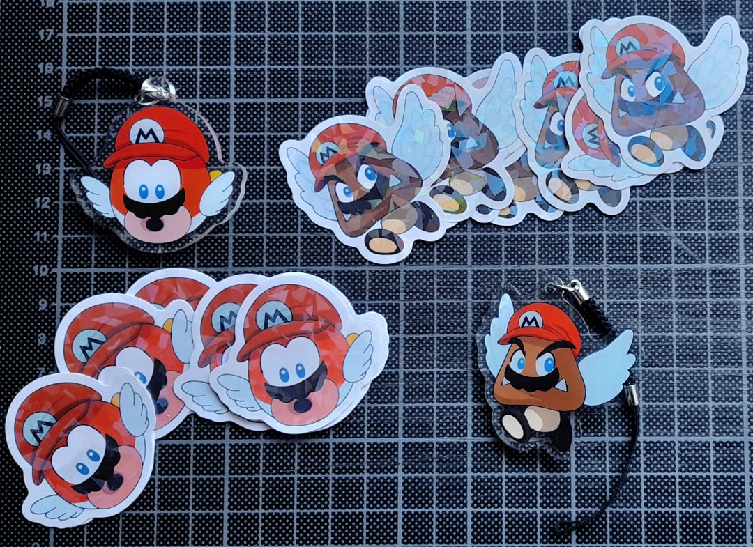 Super Mario Odyssey Keycharms/ Sticker - Etsy