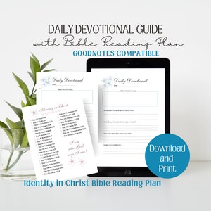 Printable Devotional, Daily Bible Study, Monthly Bible Reading Plan ...
