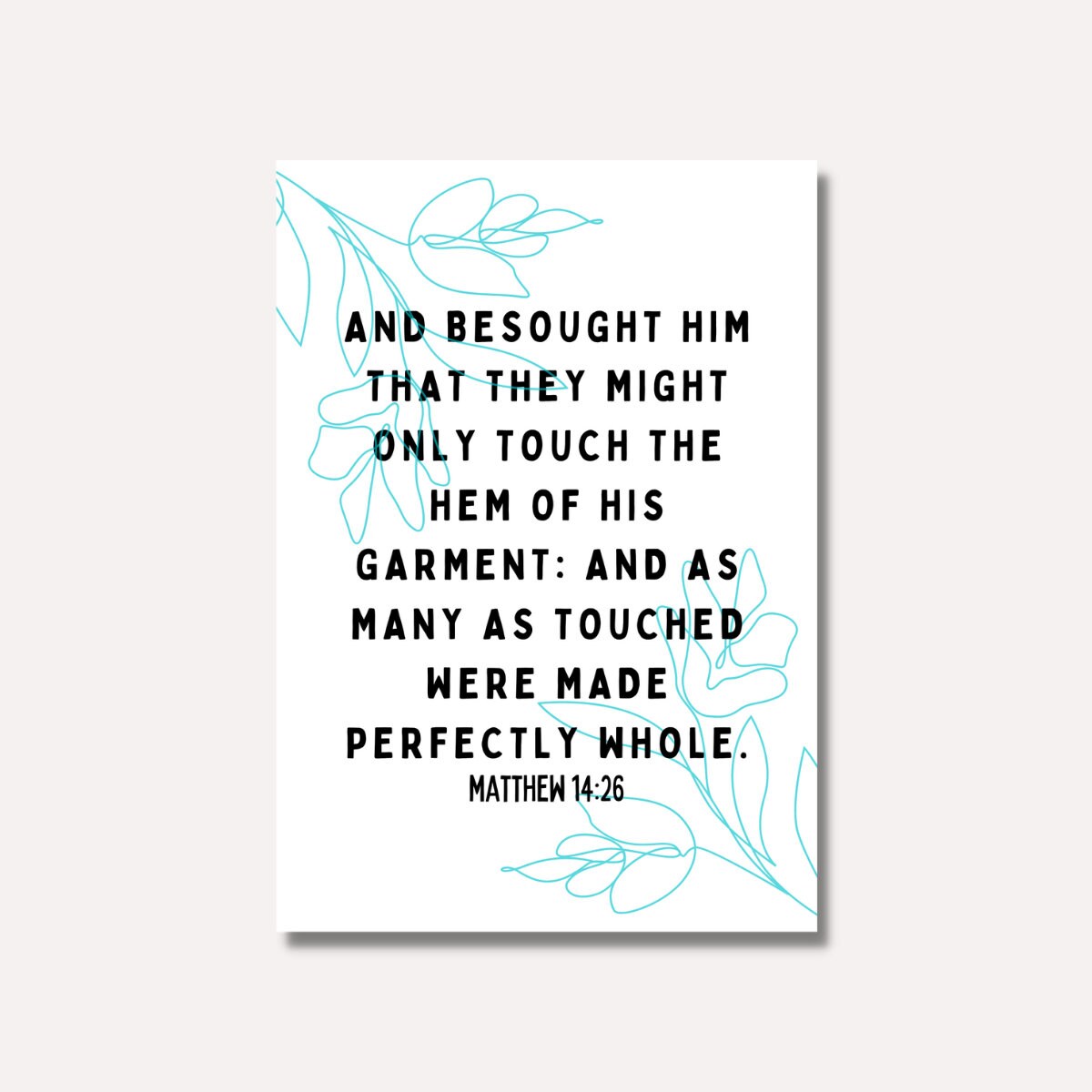 Scripture Cards on Healing, Scripture Cards With Stand, Daily Bible ...