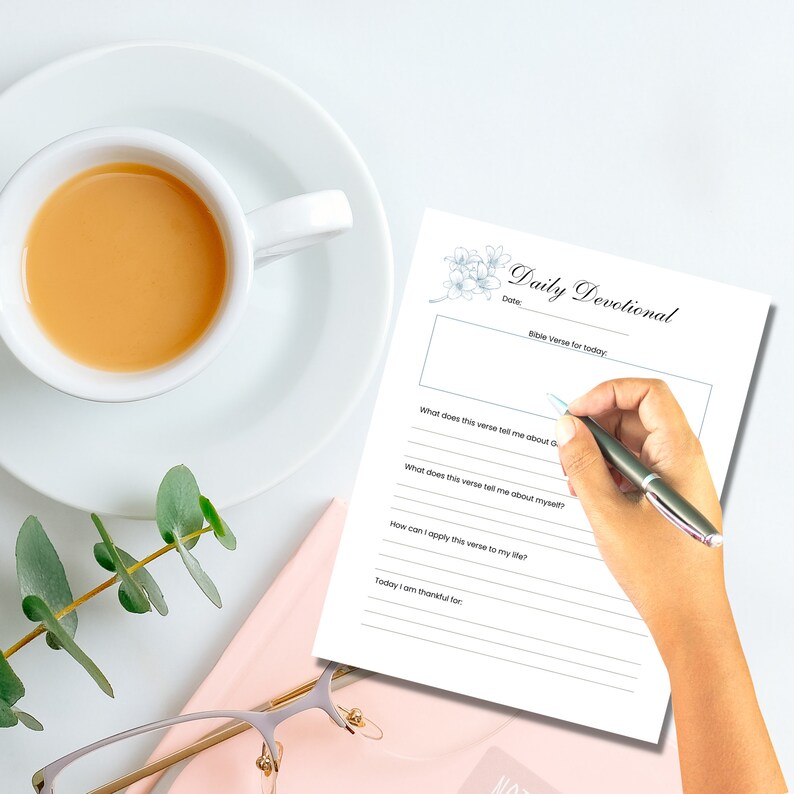 Printable Devotional, Daily Bible Study, Monthly Bible Reading Plan ...