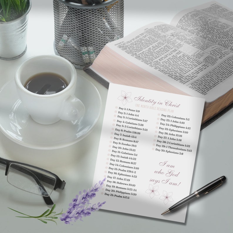 Printable Devotional, Daily Bible Study, Monthly Bible Reading Plan ...