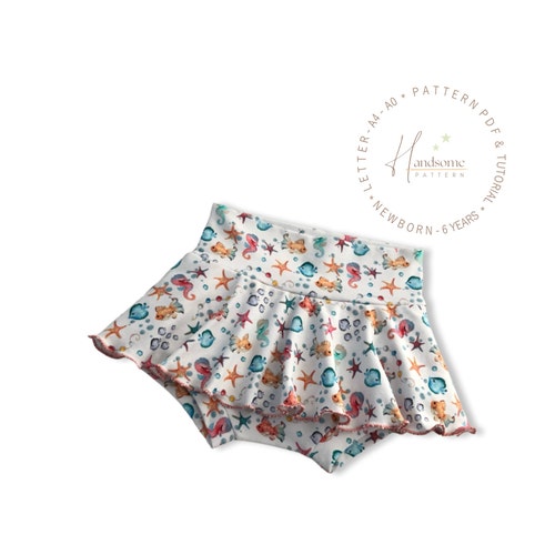Baby Bummies PDF Pattern High Waisted Bummies Sewing Pattern - Etsy Canada
