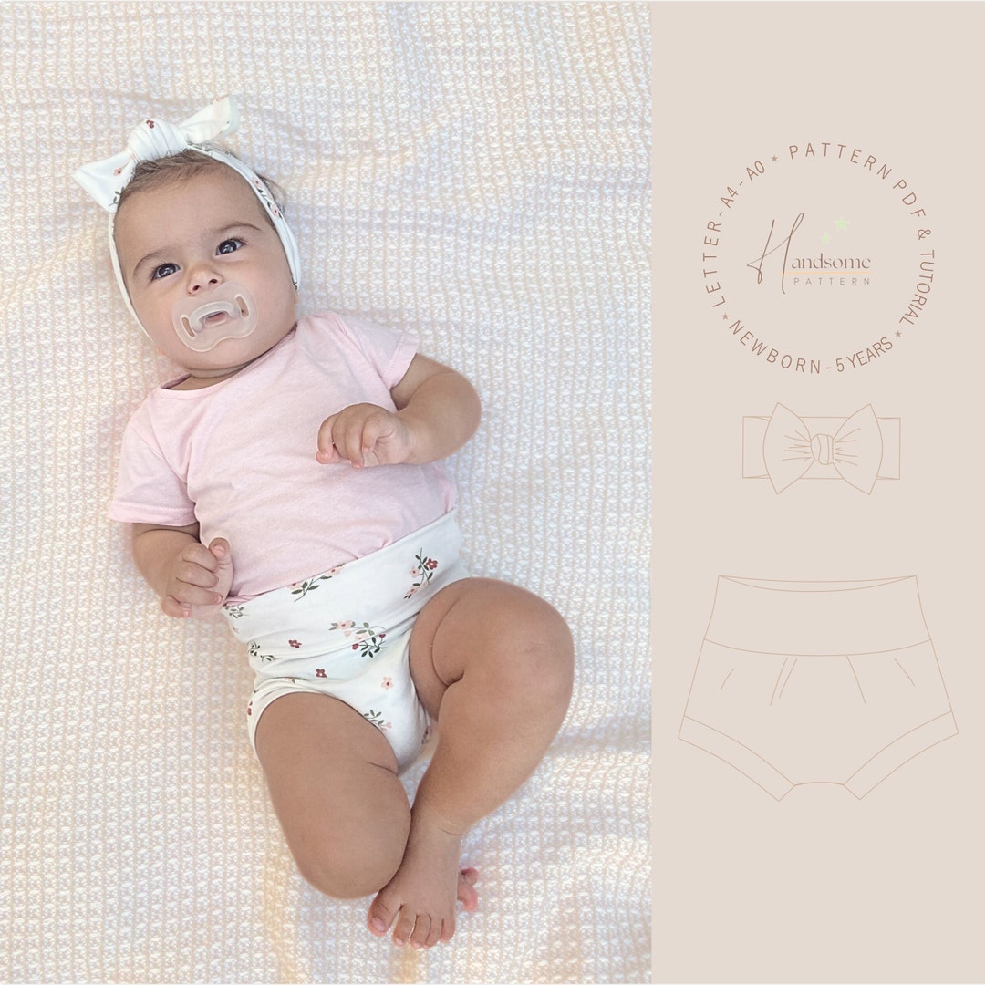 Hight Waisted Bummies Pattern, Baby Bummies Pattern, Bummies Sewing ...