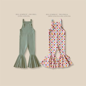 Baby Bell Bottom Sewing Pattern PDF, Bell Bottom Pattern for Kids, Baby ...