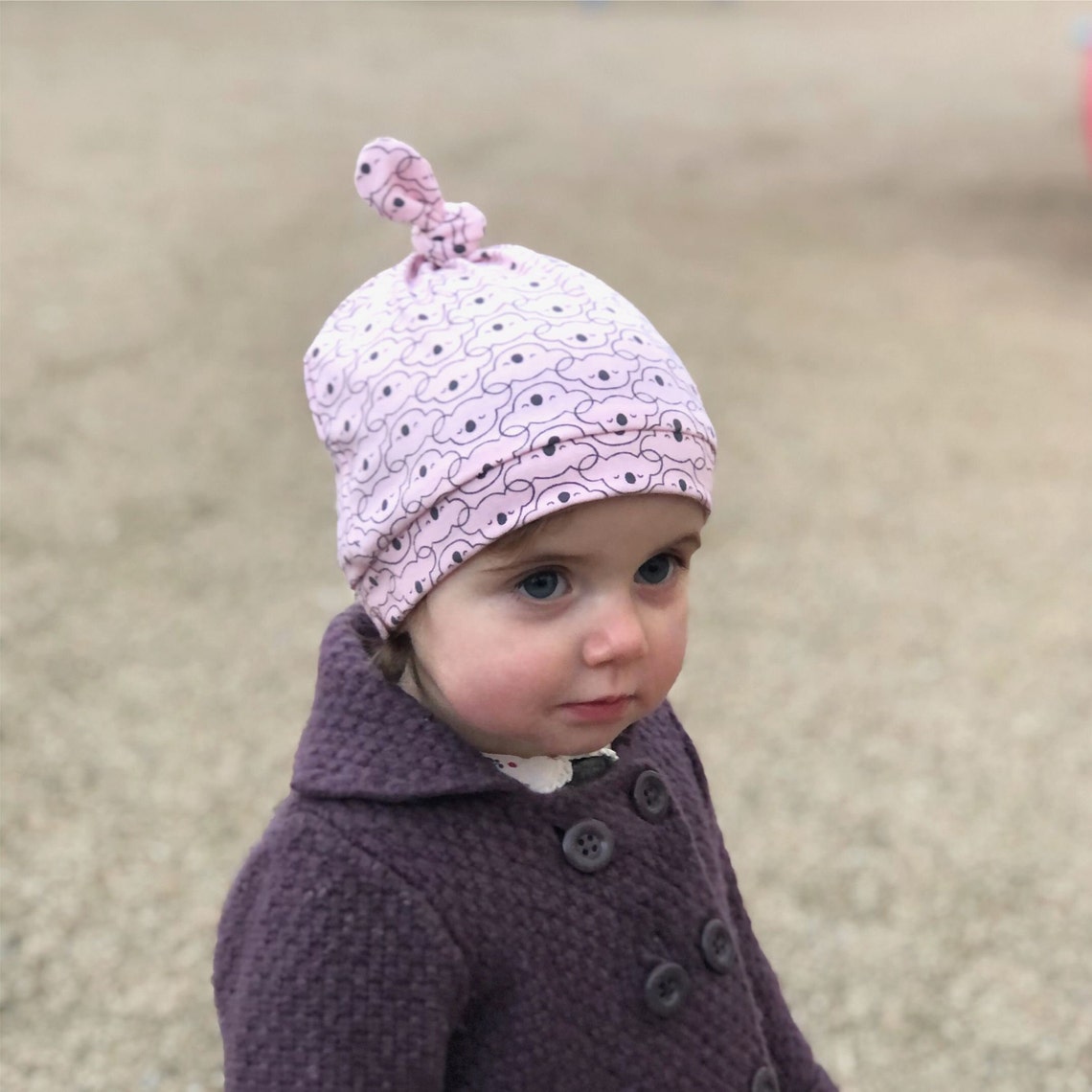 Baby Beanie Hat Pdf Sewing Pattern Newborn Knot Hat Pattern | Etsy