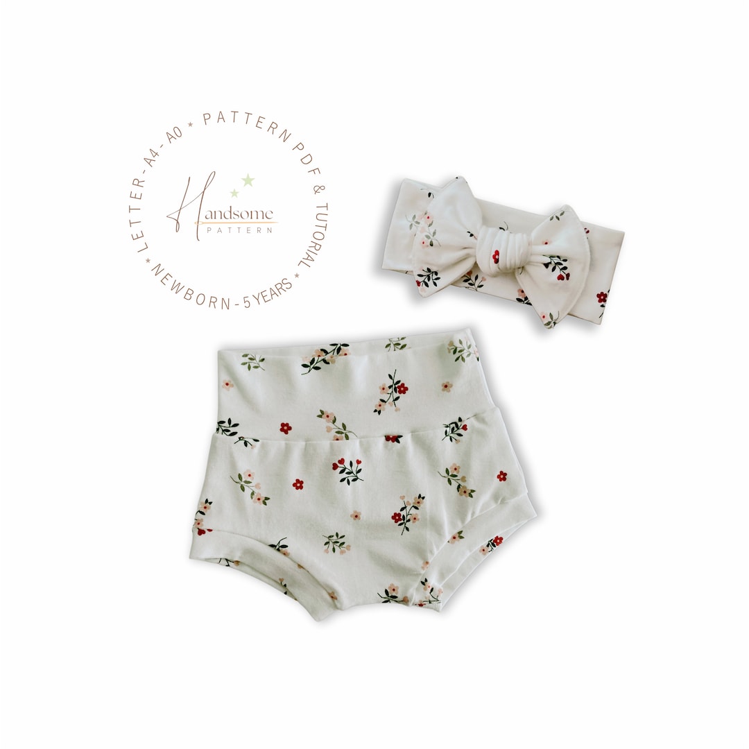 Hight Waisted Bummies Pattern, Baby Bummies Pattern, Bummies Sewing ...