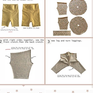 Flare Leggings Pattern, Flared Pants Pattern PDF, Girls Bell Bottom ...