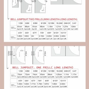 Baby Bell Bottom Sewing Pattern PDF, Bell Bottom Pattern for Kids, Baby ...