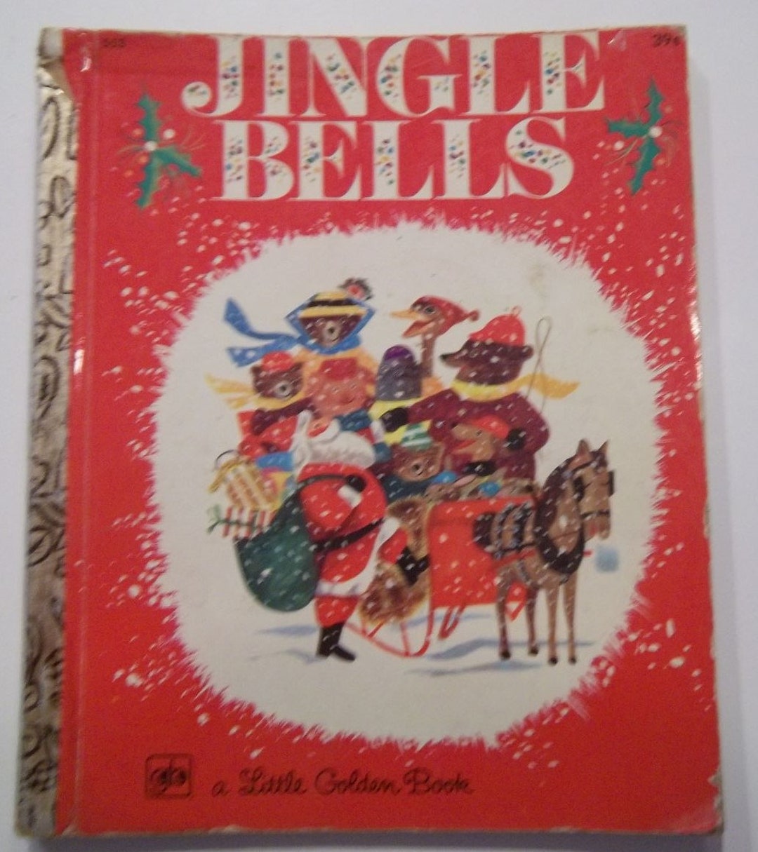 Jingle Bells - A Little Golden Book - Etsy
