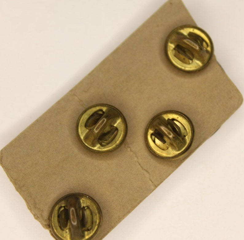 Two Vintage USAF Circular US Uniform Collar Pins - Etsy
