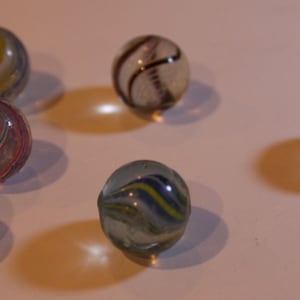 Vintage Antique Marble Game Set With Mahogany Game Board - Etsy