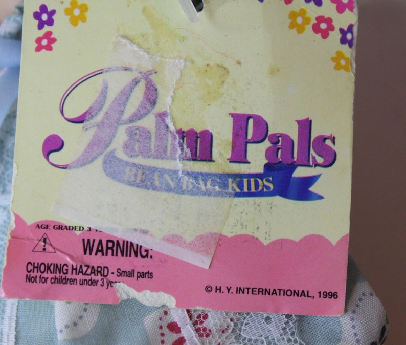 Vintage Palm Pals Bean Bag Kids Infant Doll Rare - Etsy