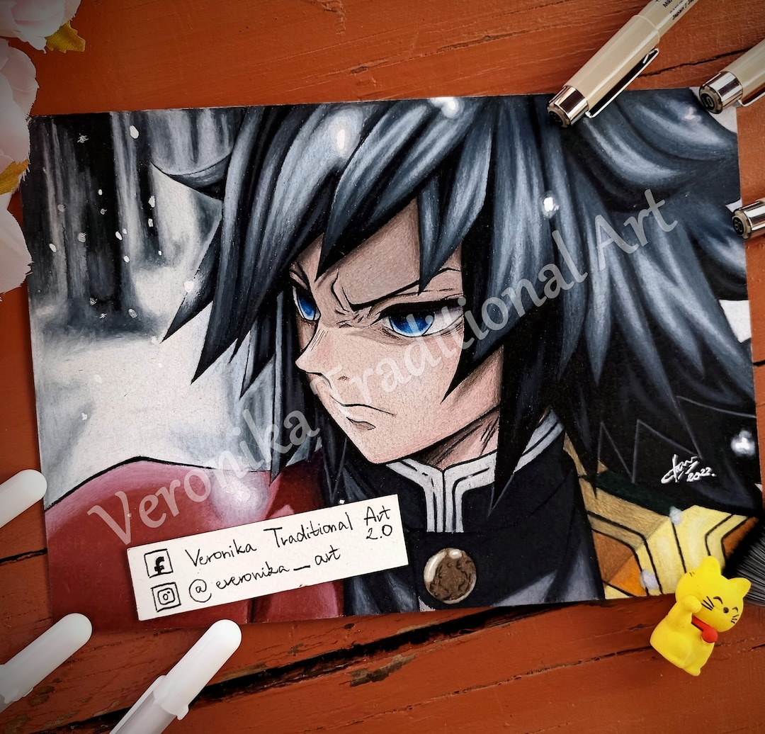 Demon Anime Drawings In Pencil