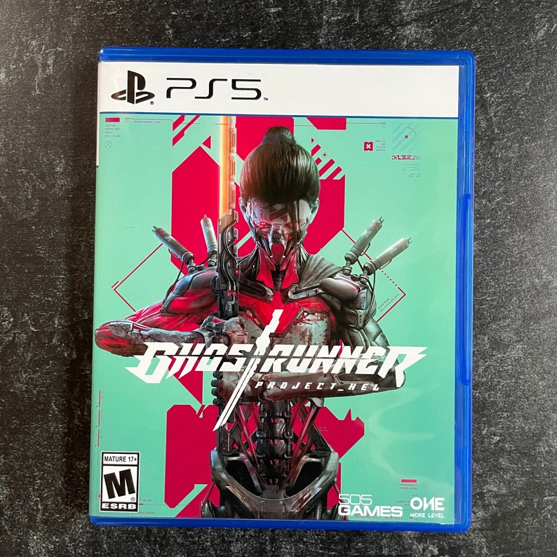 Custom/unofficial Ghostrunner: Project_hel Xbox Series X PS5 - Etsy