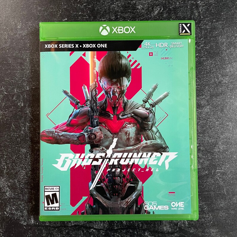 Custom/unofficial Ghostrunner: Project_hel Xbox Series X PS5 - Etsy