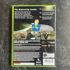 Custom/unofficial Fallout 3: Mothership Zeta Xbox 360 and PS3 Video ...