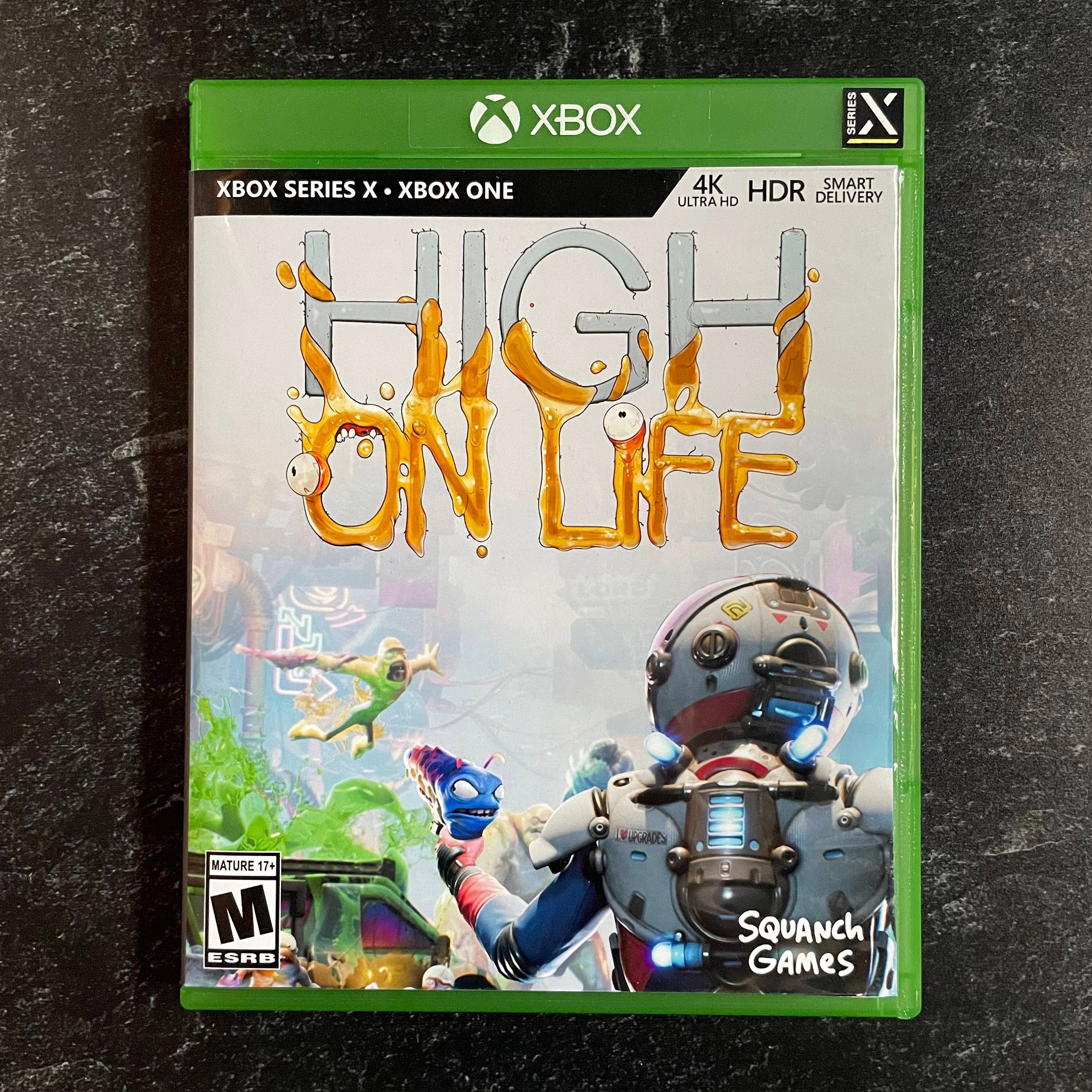 Custom/unofficial High on Life Xbox Series X Video Game Case No Disc ...