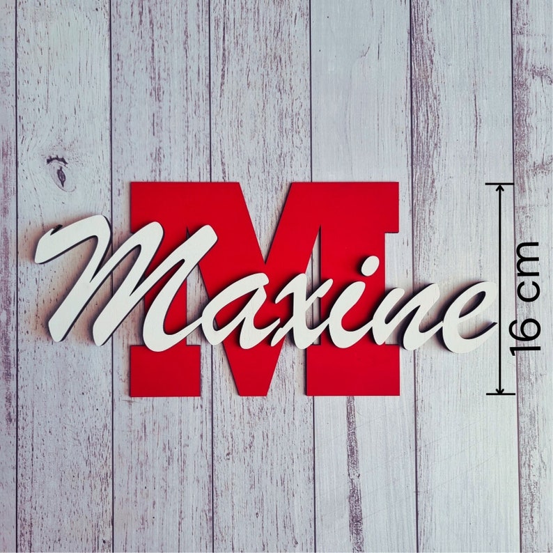 Wooden Wall Names, Name Plaque, Personalized Name Sign, Custom Sign ...