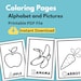 Educational ABC Alphabet Coloring Book for Kids: Fun Learning Activity ...