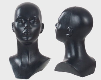 Styrofoam Mannequin Wig Head Display Hat Cap Wig Holder Foam Head-made ...