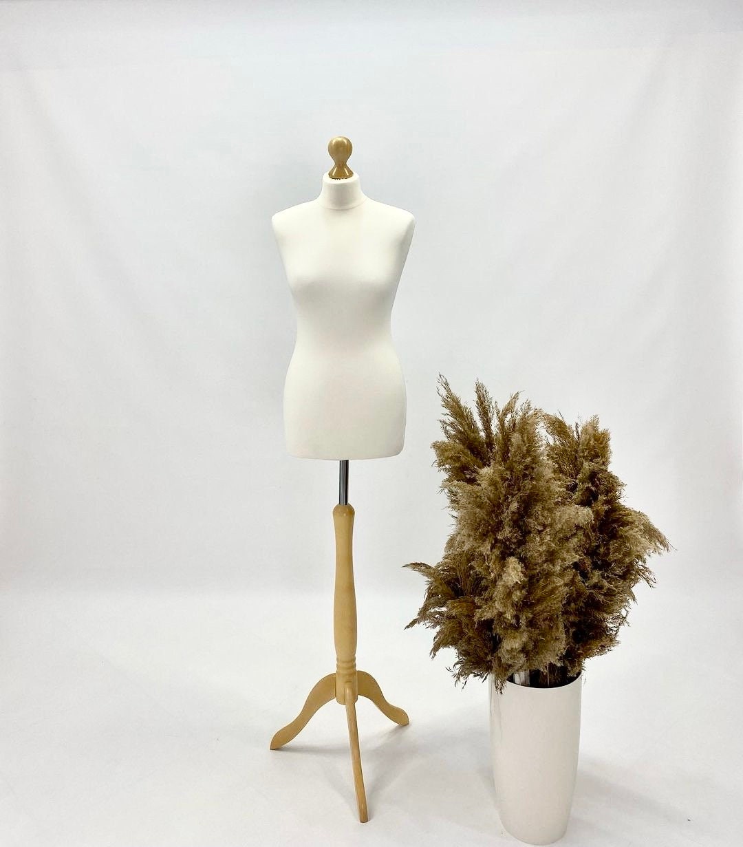 Female Tailor's Dummy - Sewing Dummy for Women, Dress Form for Shop ...