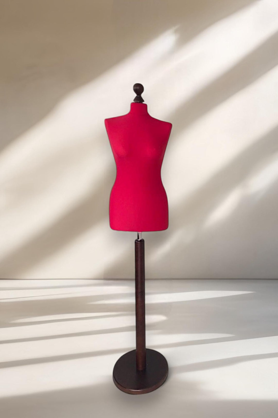 Mannequin Female, Dress Form, Sewing Mannequin Female, Cover – Ruby Red ...