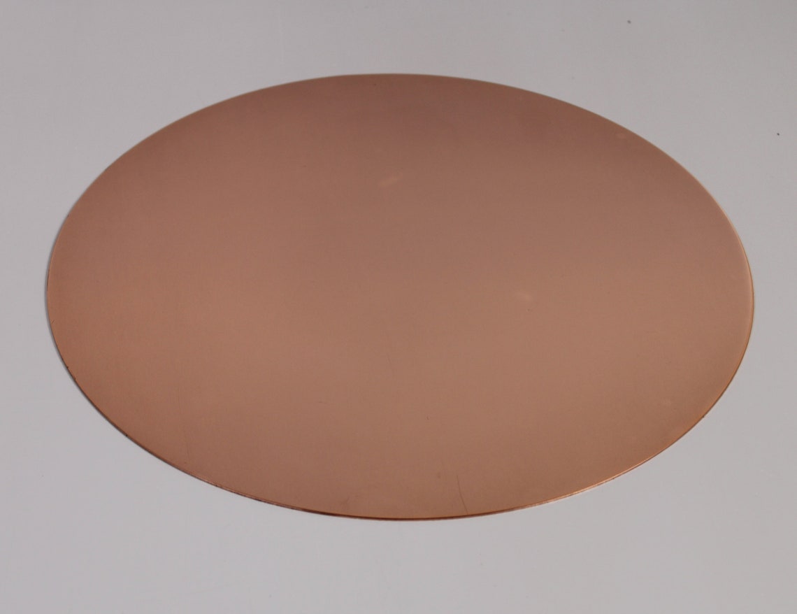 Copper Discs, Copper Blanks, Copper Sheet, 0.9mm Thick - Many Sizes ...