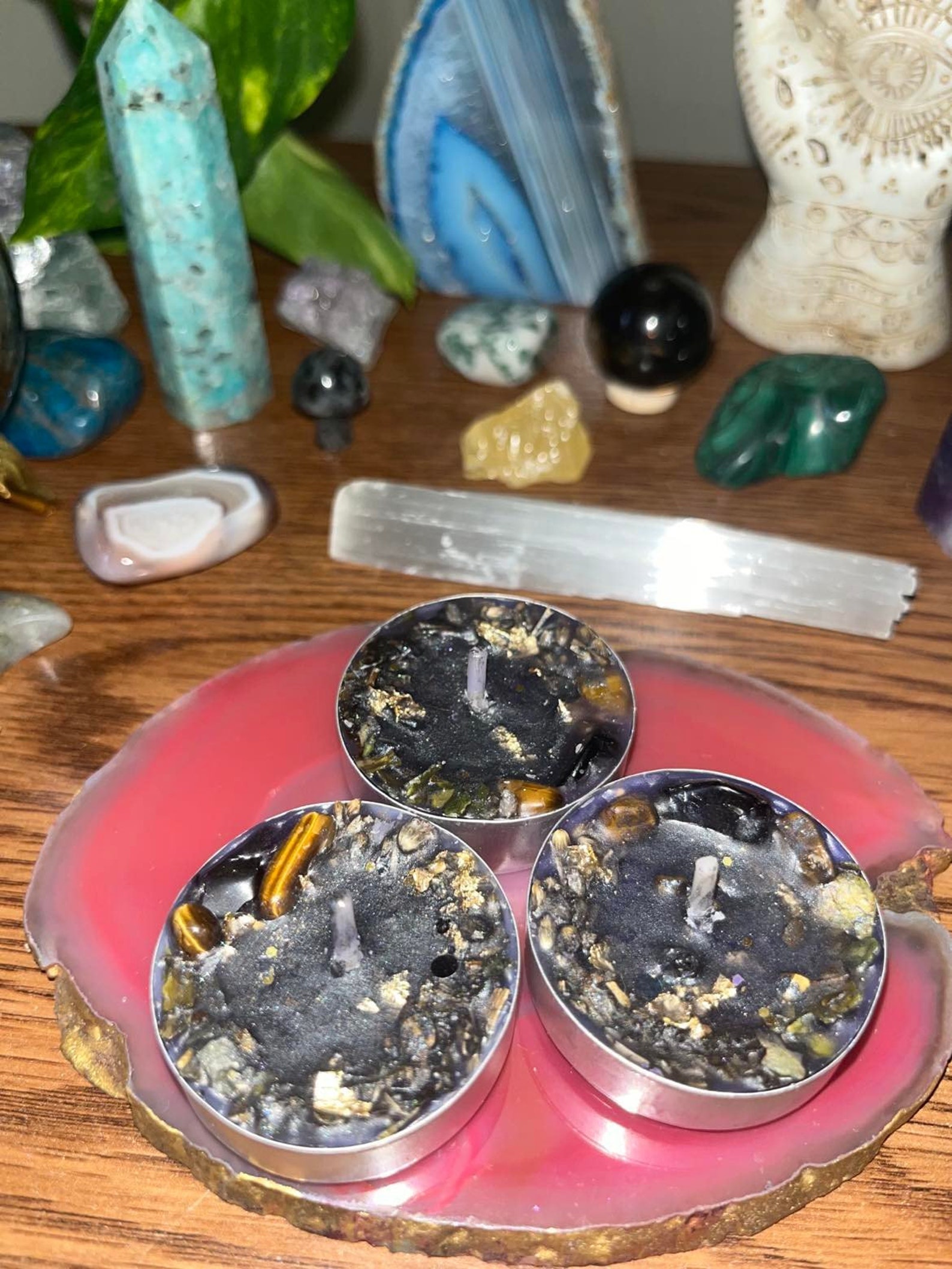 Intention Tea Lights - Etsy