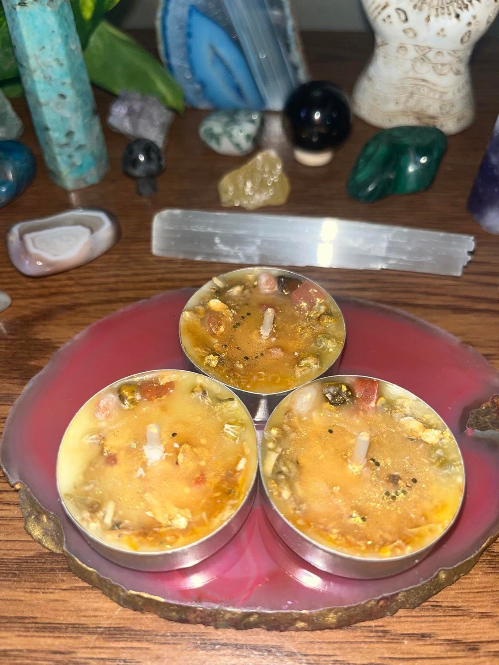 Intention Tea Lights - Etsy