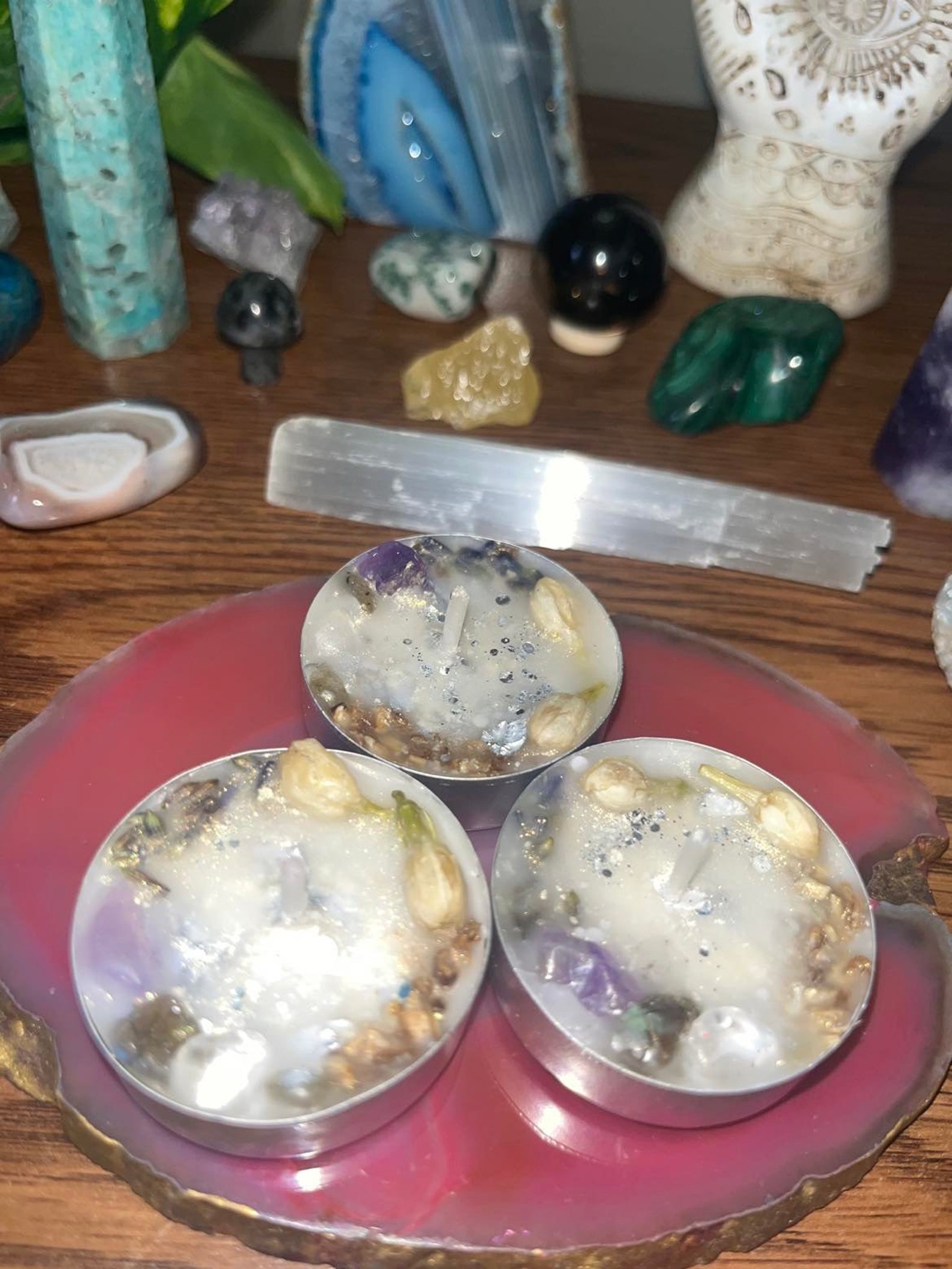 Intention Tea Lights - Etsy