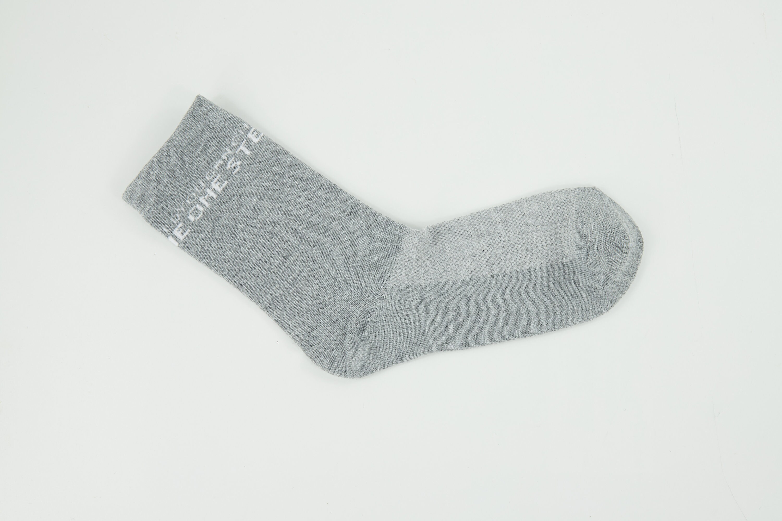 RE 100% Recycled Plastic Athletic Socks in Colour Option Dark Grey ...