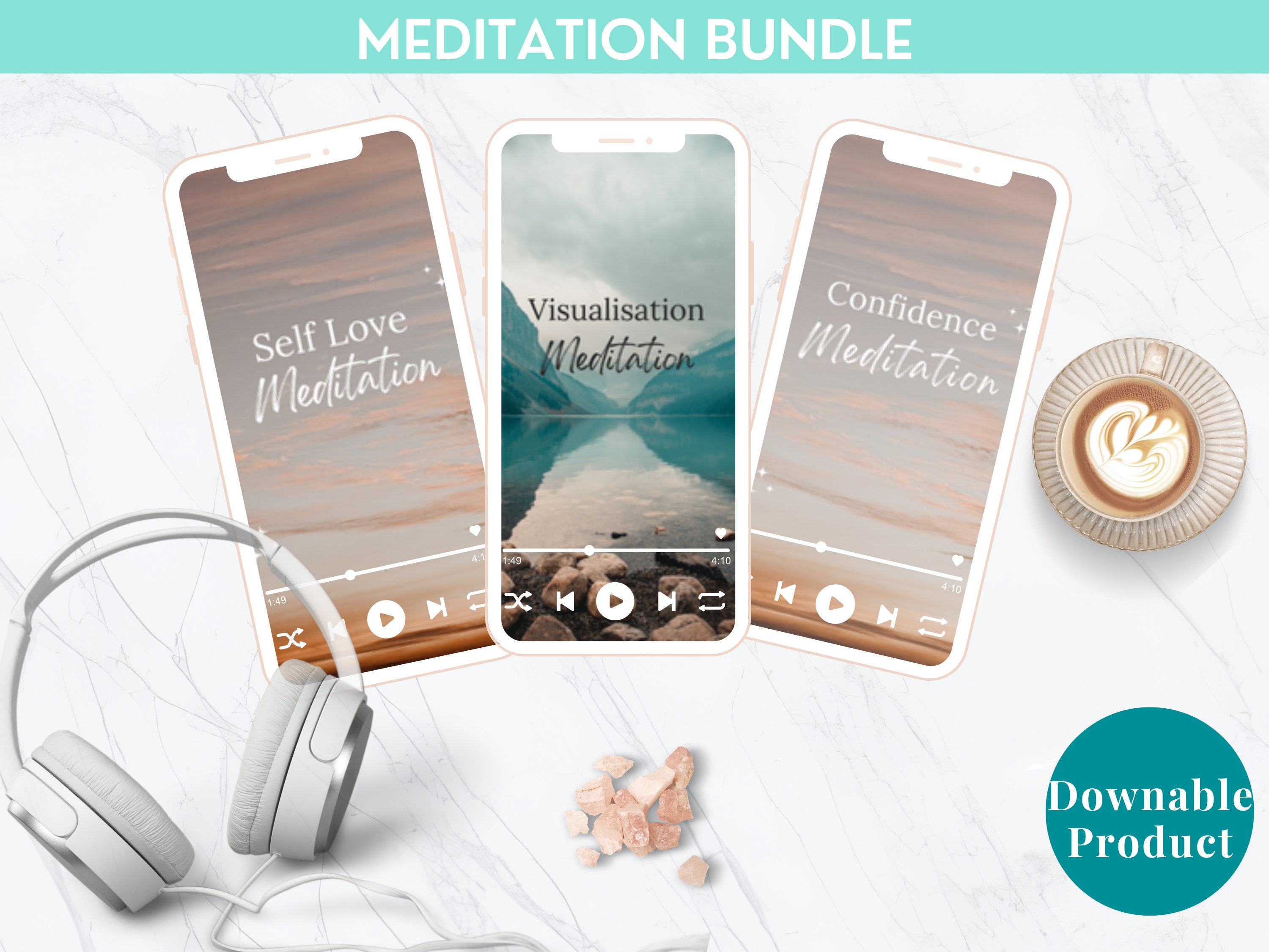 Self Love, Visualisation, Confidence Meditation Bundle, Guided ...
