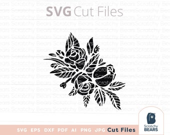 Flower Cluster Svg Files - Etsy