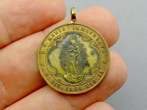 Solemnity of the Immaculate conception, 1854. Saint V… - Gem