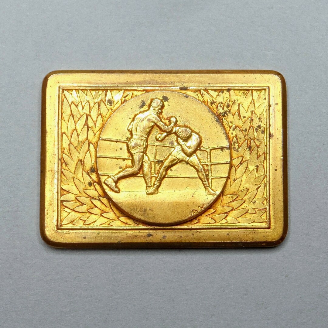 Boxing, Men, Contest 1950. French Boxing Federation. Antique Sports ...