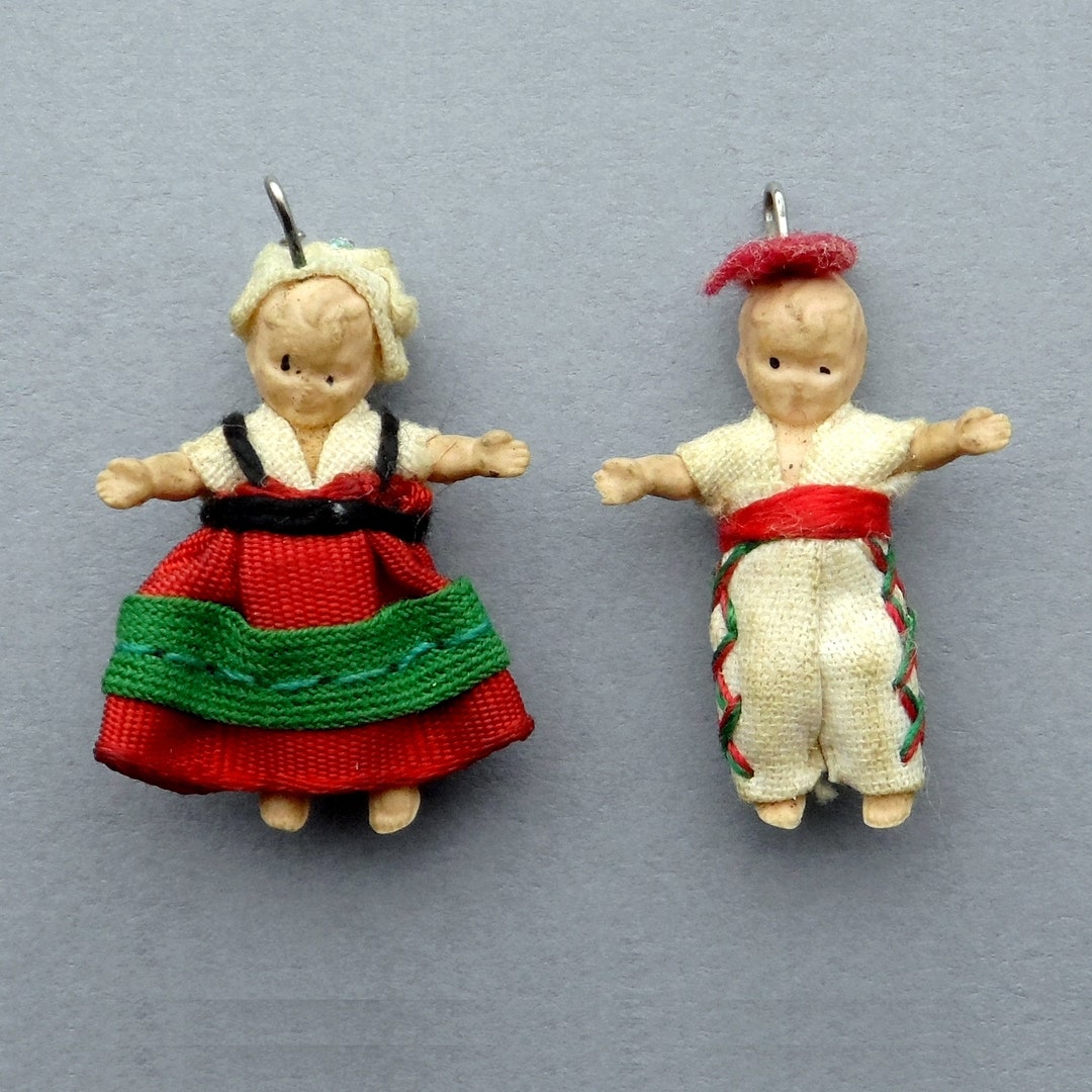 Antique Doll, Traditional Basque Dress. Regional Costume. - Etsy
