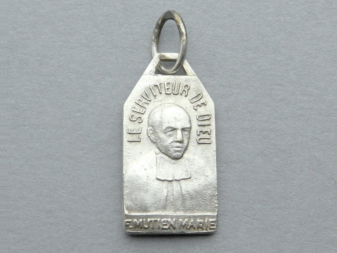 Mutien Marie Wiaux, of Malonne. Antique Religious Medal. French Pendant ...