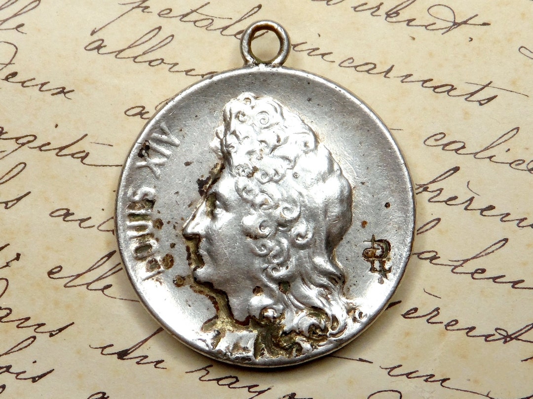 Louis XIV of France. Antique Large Medal. During by Louis Rault. - Etsy