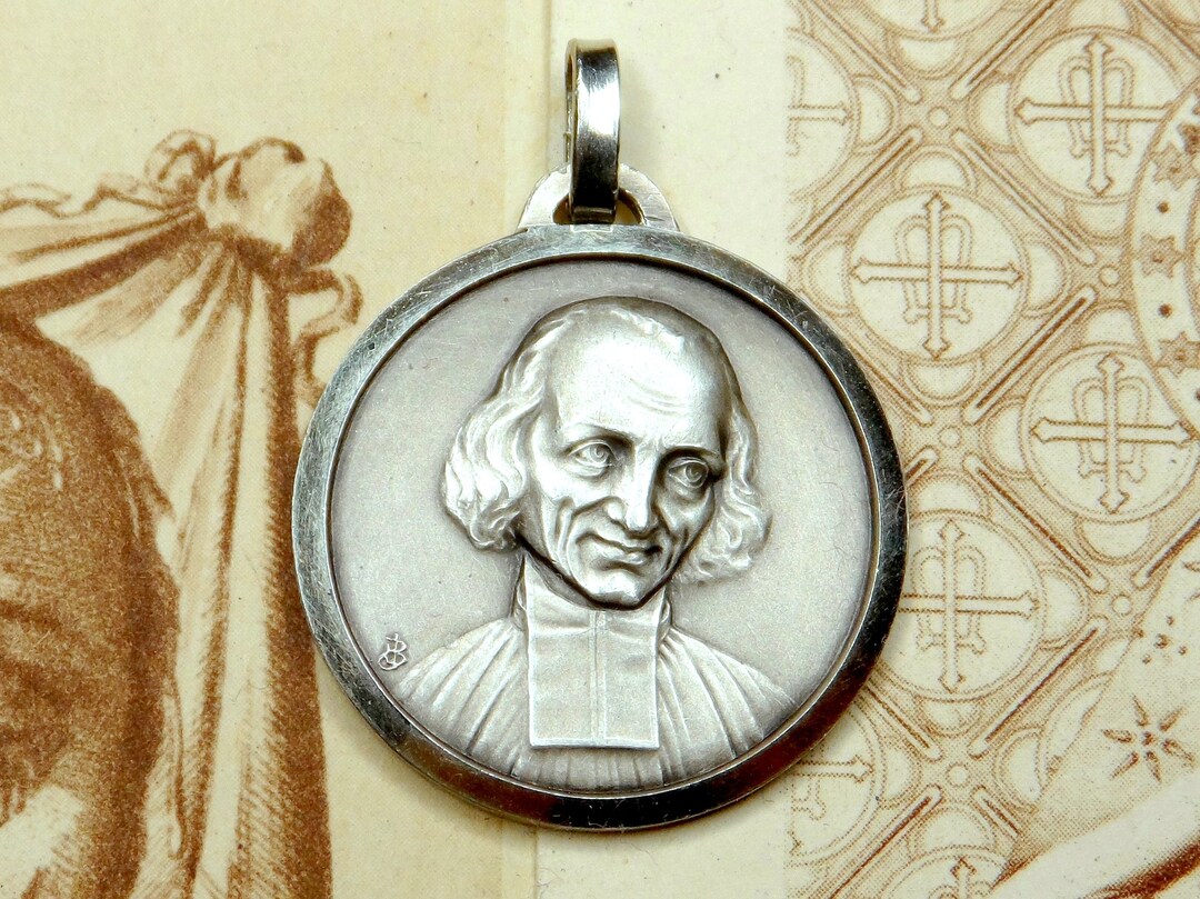 Saint Philomena of Ars and John Vianney. French, Antique Religious ...