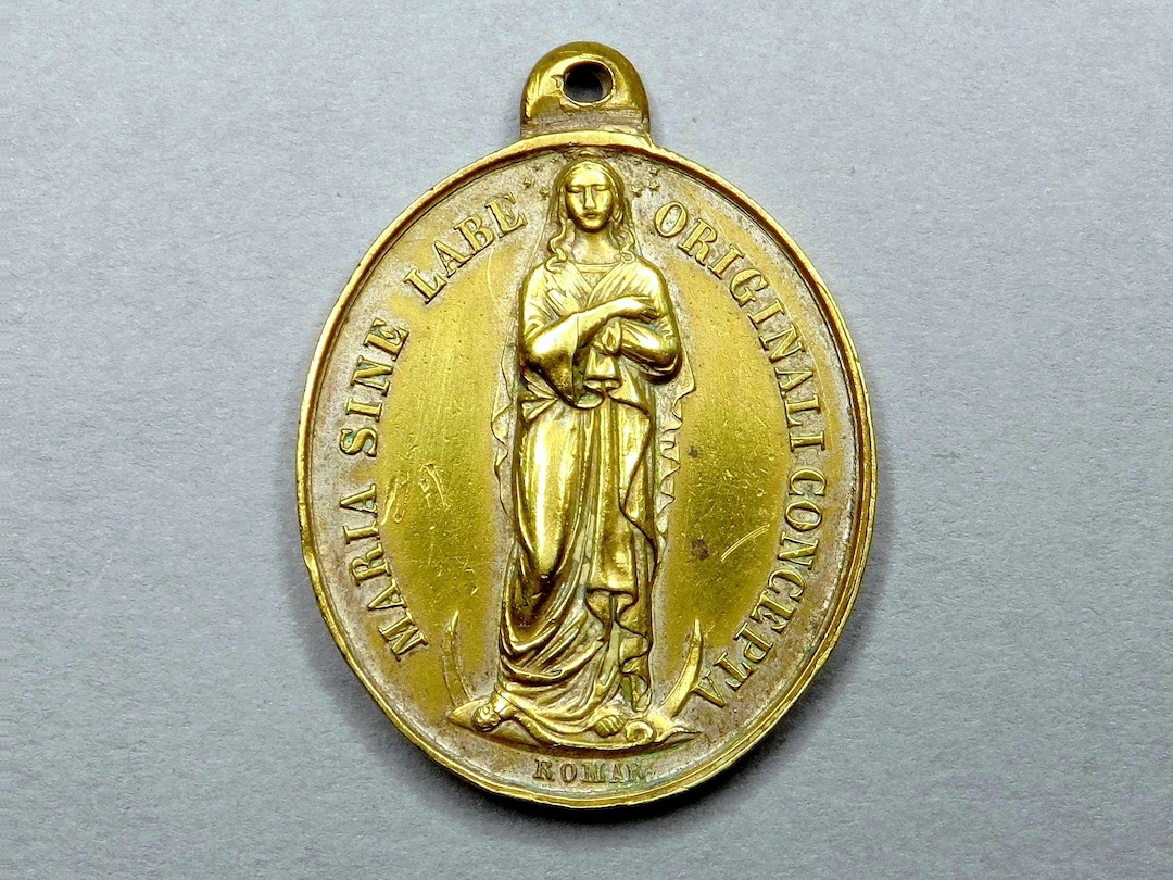 1854 Dogma of the Immaculate Conception, Pope Pius IX. Antique ...