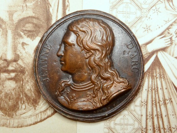 Saint Joan of Arc in armor, Jeanne d'Arc. French, Ant… - Gem