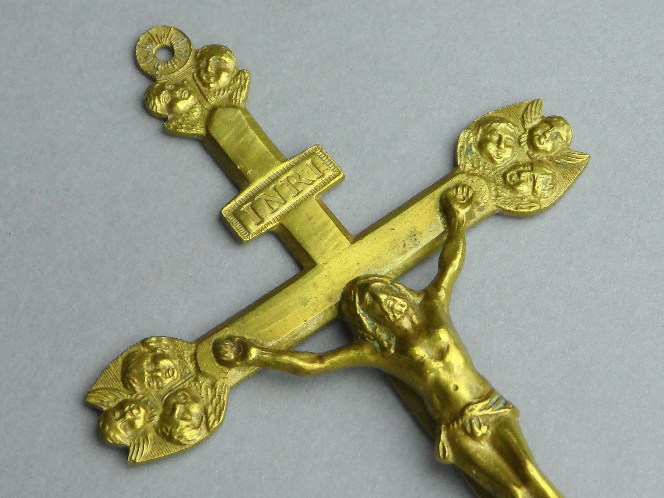 Crucifix. Souvenir De Mission 1821. Antique Religious Large - Etsy
