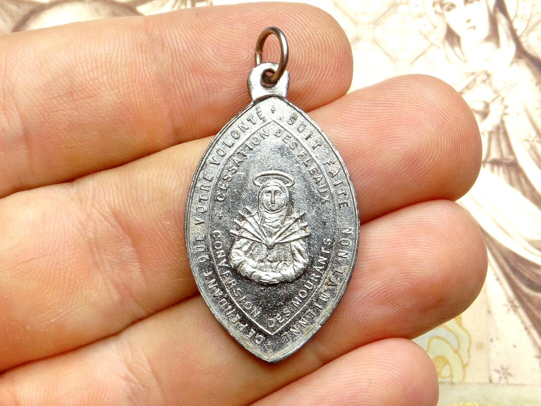 Our Lady of Sorrows. Conversion of the Dying. Mater Dolorosa. Antique ...