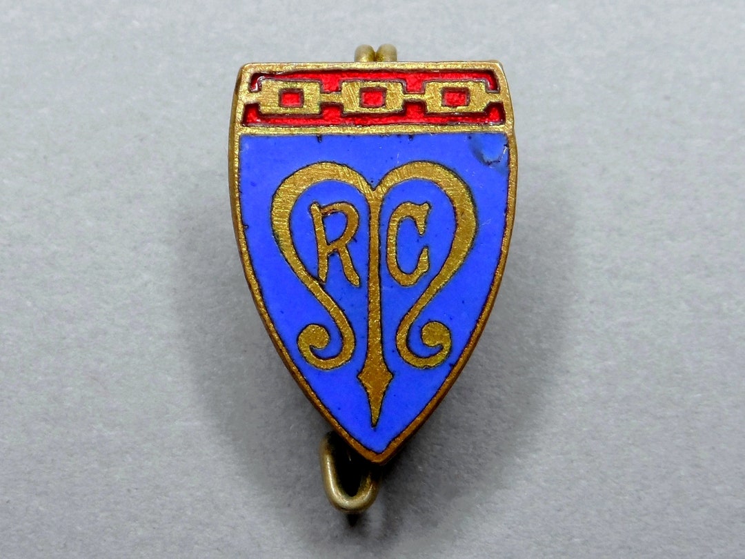Monogram, Letters RMC, R M C, Coat of Arms. French Antique Enamel ...