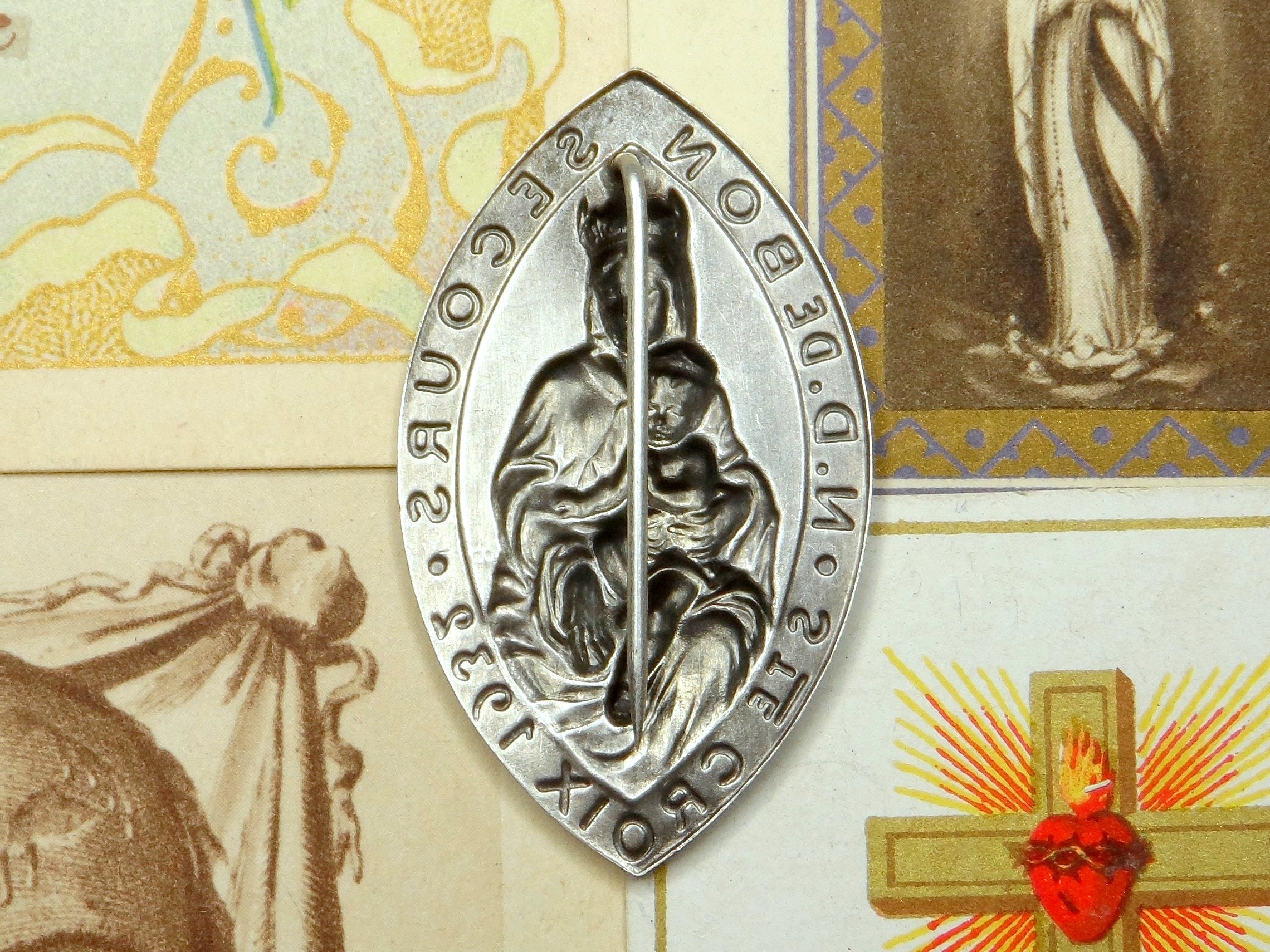 Our Lady of Bon Secours. Holy Virgin Mary. Antique Religious - Etsy