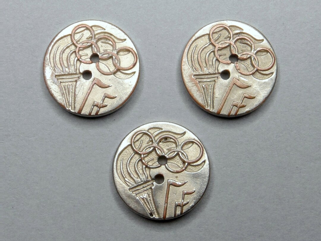 Olympic Flame. Olympic Symbols. Games Grenoble 1968? French Antique ...