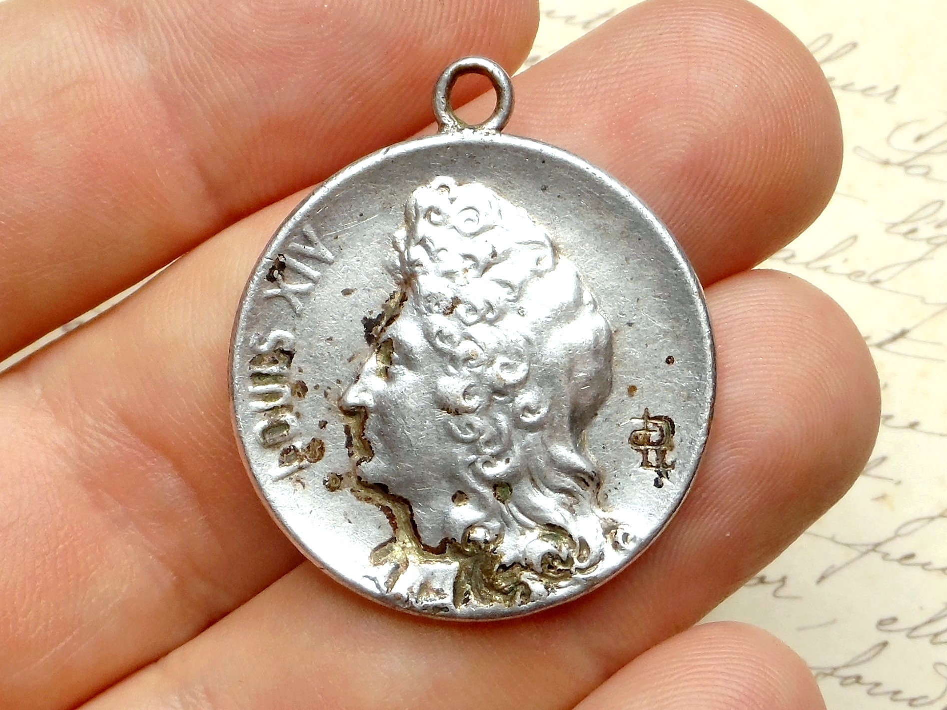 Louis XIV of France. Antique Large Medal. During by Louis - Etsy