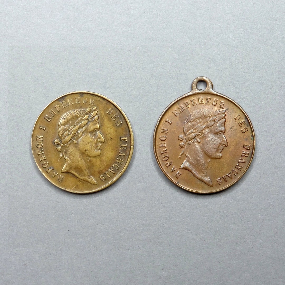 Napoleon Bonaparte, Emperor. Napoleon III. French Medal, Token, Pendant ...