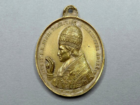 1854 Dogma of the Immaculate Conception, Pope Pius IX… - Gem