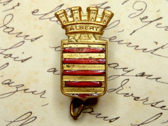 City of Albert, Travel Souvenir. Coat of arms. Antiqu… - Gem